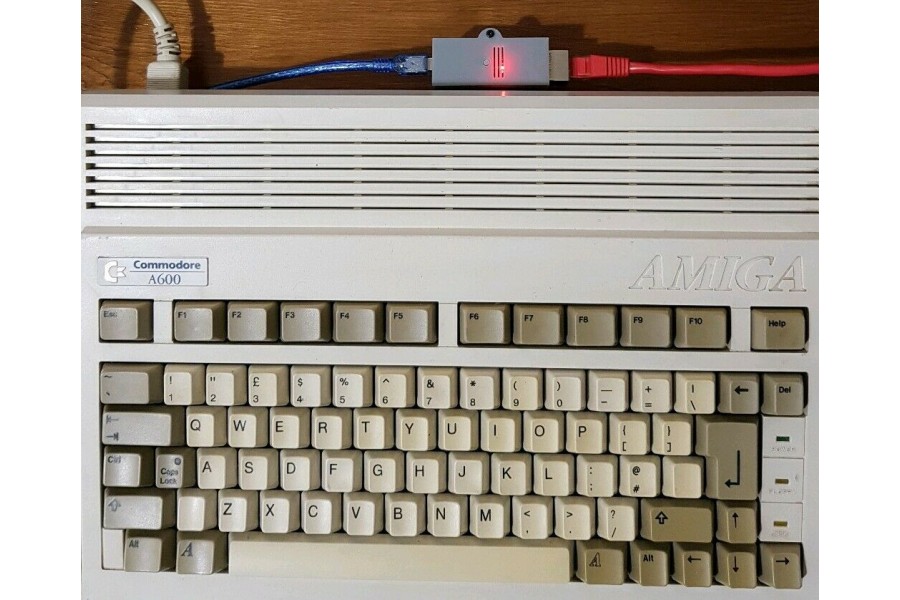 Amiga Ethernet Internet Network Adapter Plipbox For A500 A600 A1200